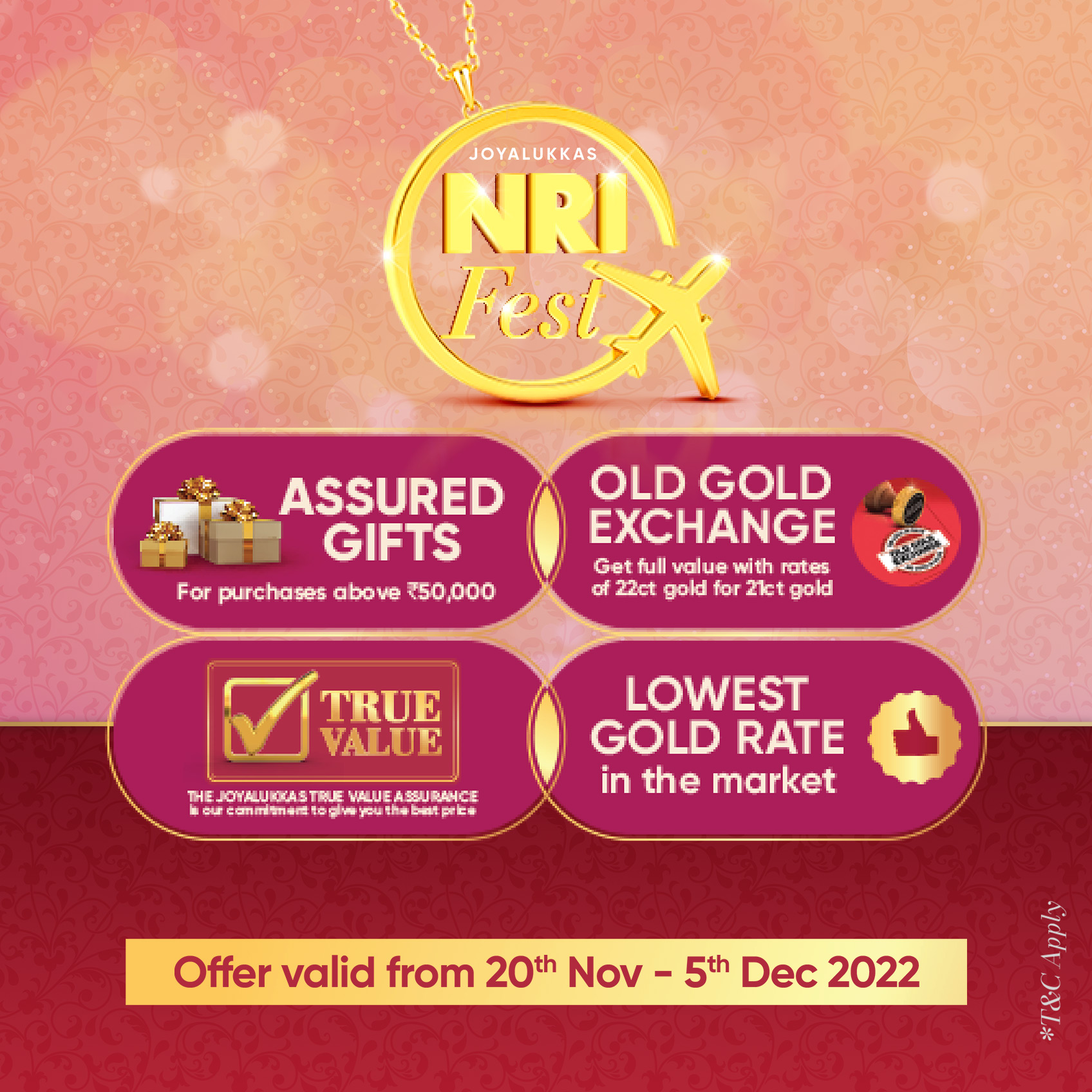 Joyalukkas NRI Fest 2022 – Exclusive Offers